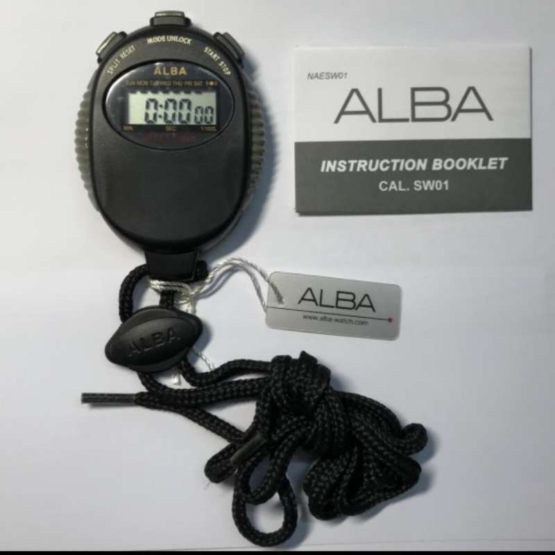 Promo Stopwatch ALBA AXA29 AXA29Z Original Bergaransi Resmi 1 Tahun ...