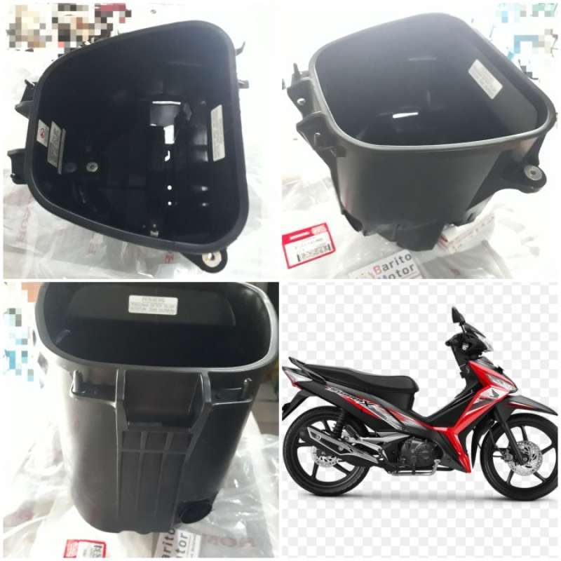 Promo BOX HELM BOX BAGASI BOX LUGGAGE SUPRA 125 FI AHM ORIGINAL ASLI ...