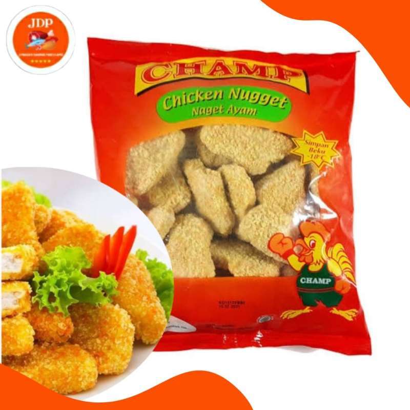 Jual Nugget Nuget Naget Chicken Ayam Champ Frozen Food Halal Di Seller ...