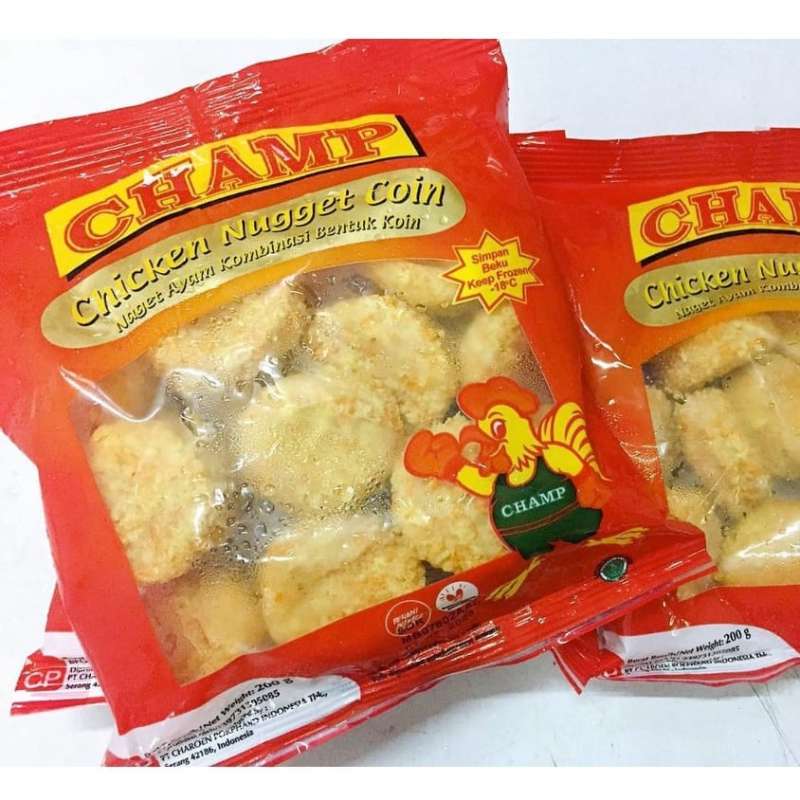Jual Nugget Nuget Naget Chicken Ayam Champ Frozen Food Halal Di Seller ...