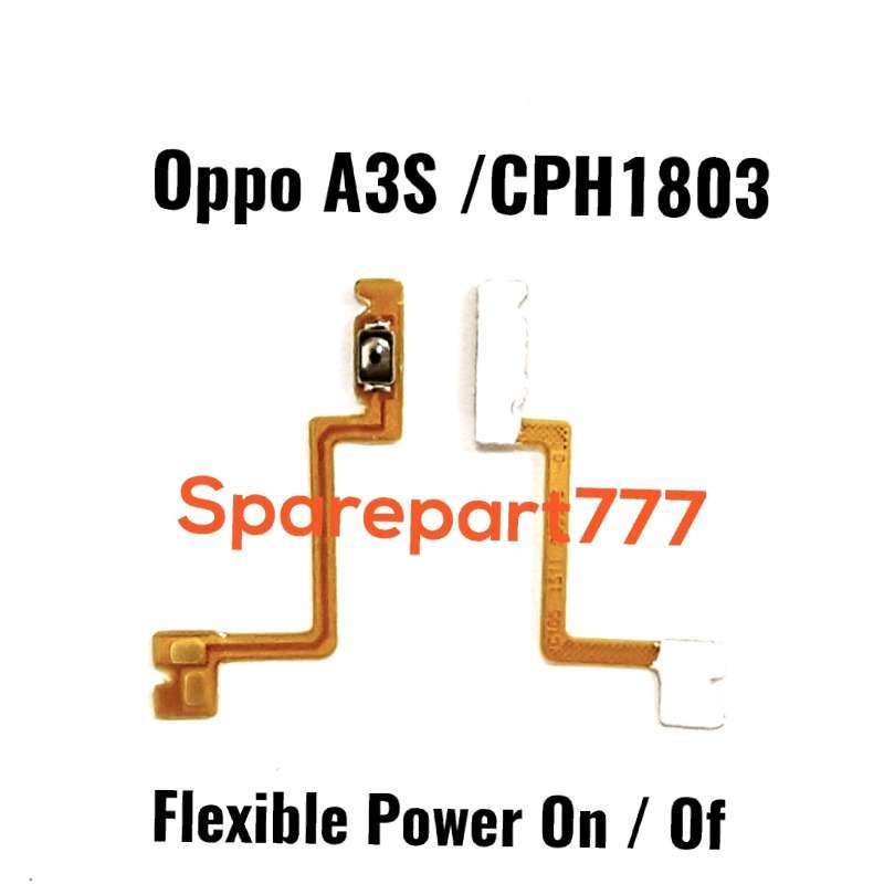 Jual Ori Flexible Konektor Power On Off Oppo A3S - CPH1803 - Flexibel ...