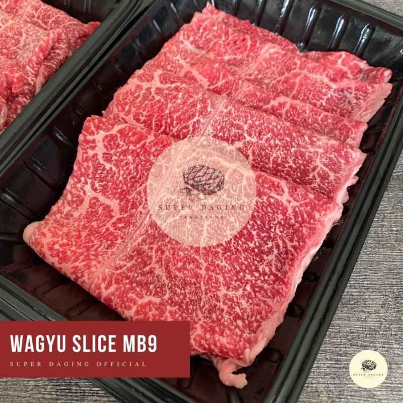 Jual Premium Wagyu Misuji Shabu Grill Slice Mb 9+ Di Seller Super ...