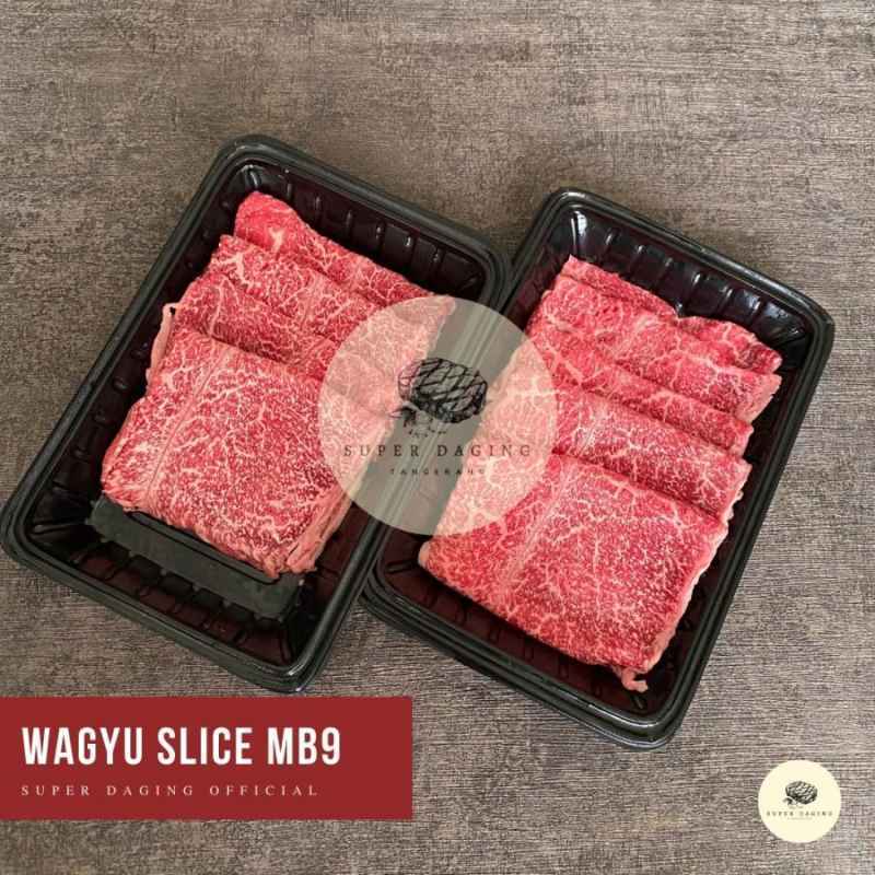 Jual Premium Wagyu Misuji Shabu Grill Slice Mb 9+ Di Seller Super ...