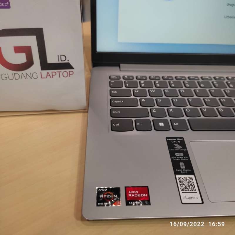 Jual Laptop Gaming Lenovo Ideapad Slim 1 14 Alc7 Ryzen 3 5300u 8gb 512gb 14 Fhd W11 Ohs Original ...