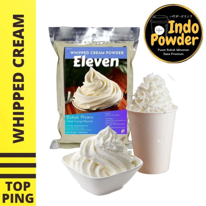 Jual WHIPPED CREAM 1Kg - WHIPED CREAM 1Kg - WHIPPED CREAM Powder 1Kg ...