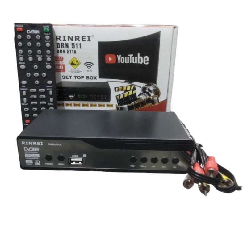 Jual Set Top Box Rinrei Drn-511w / Stb Rinrei Di Seller Ellanuella - Bahagia, Kab. Bekasi | Blibli