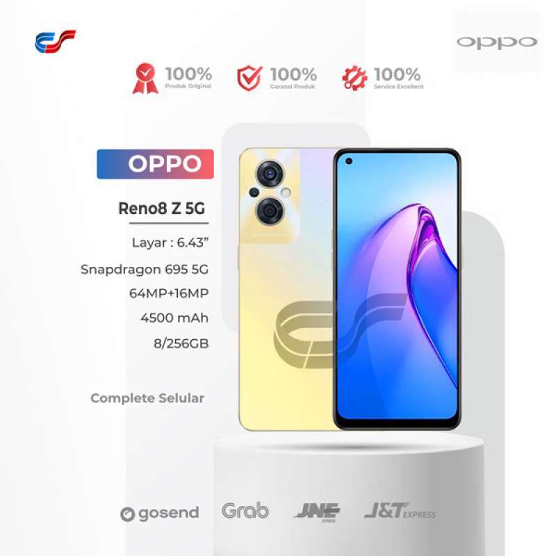 Jual Oppo Reno8 Z 5g 8/256gb Qualcomm Snapdragon 695 Di Seller Complete.selular Official Store ...