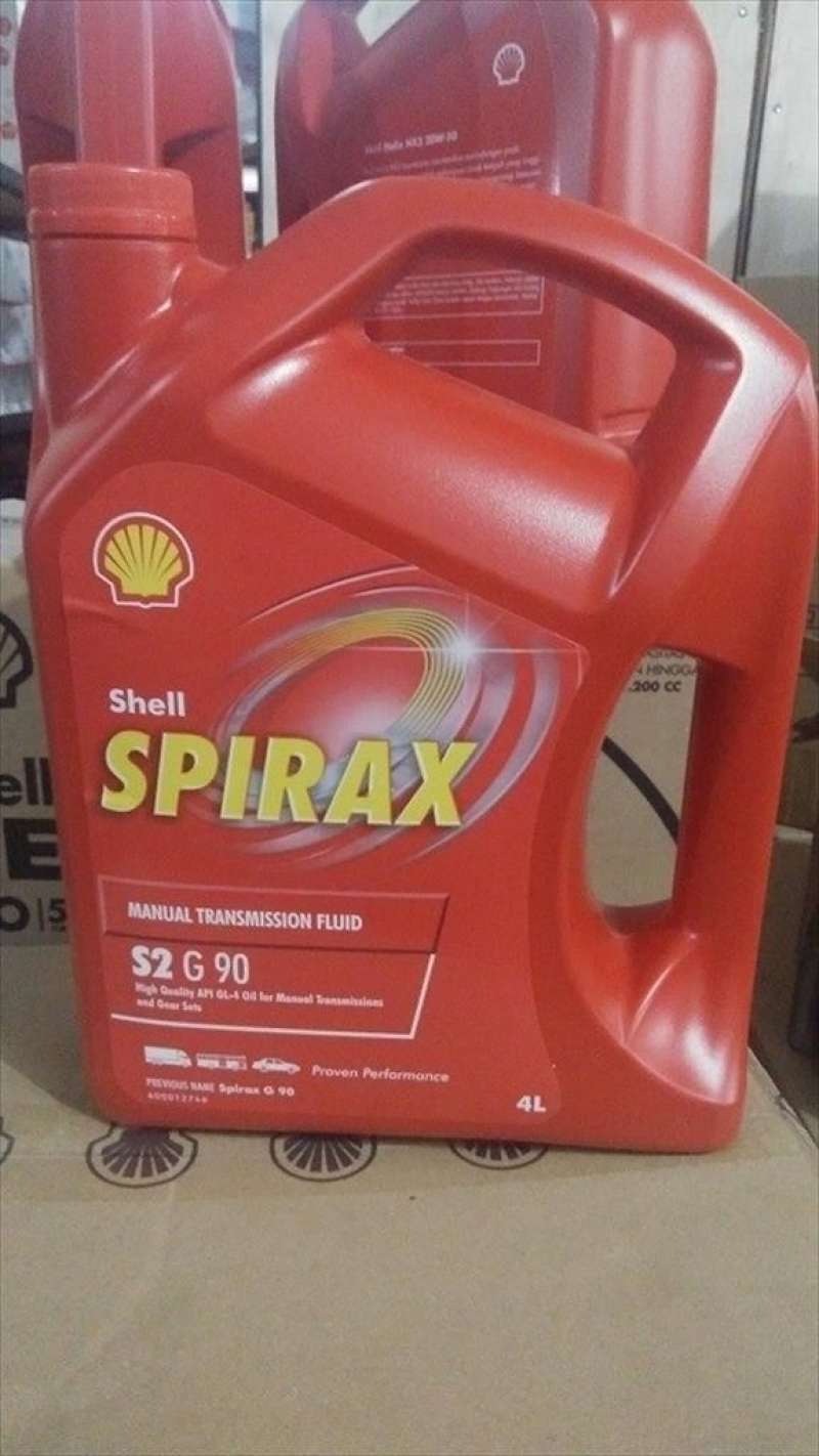 Promo Oli Manual Transmisi Gearbox Shell Spirax S2 G 80W-90 4 Liter ...