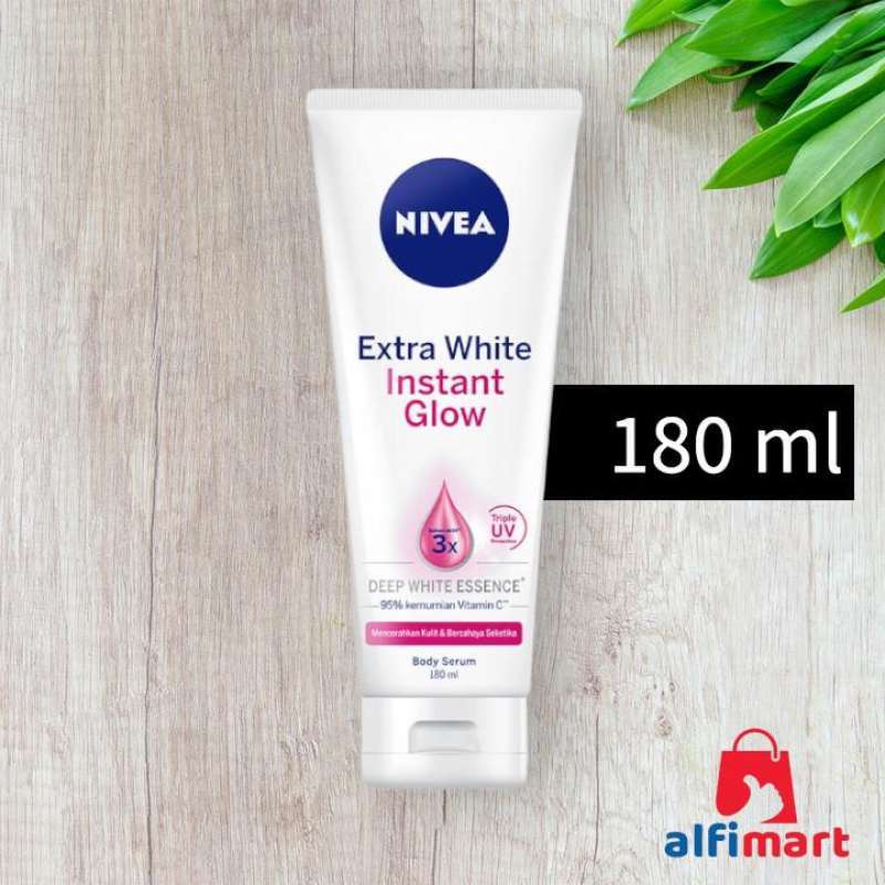 Jual Nivea Extra White Body Serum Instant Glow 180ml 180 Ml Di Seller