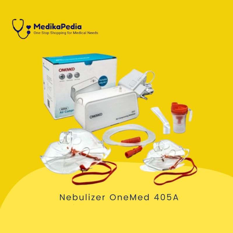 Jual Nebulizer Kompresor Onemed 405A / Alat Nebul Asma Anak ...