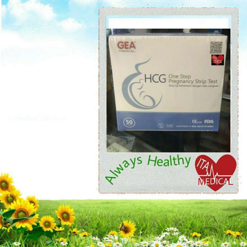 Jual Test Pack Gea / Test Pack Kehamilan Gea / Tes Kehamilan Gea (1Box ...