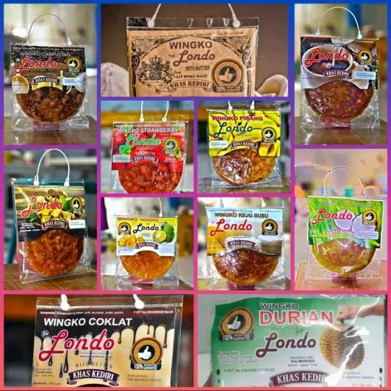Jual Wingko Londo Khas Kediri Di Seller Pusat Oleh-oleh Khas Blitar ...