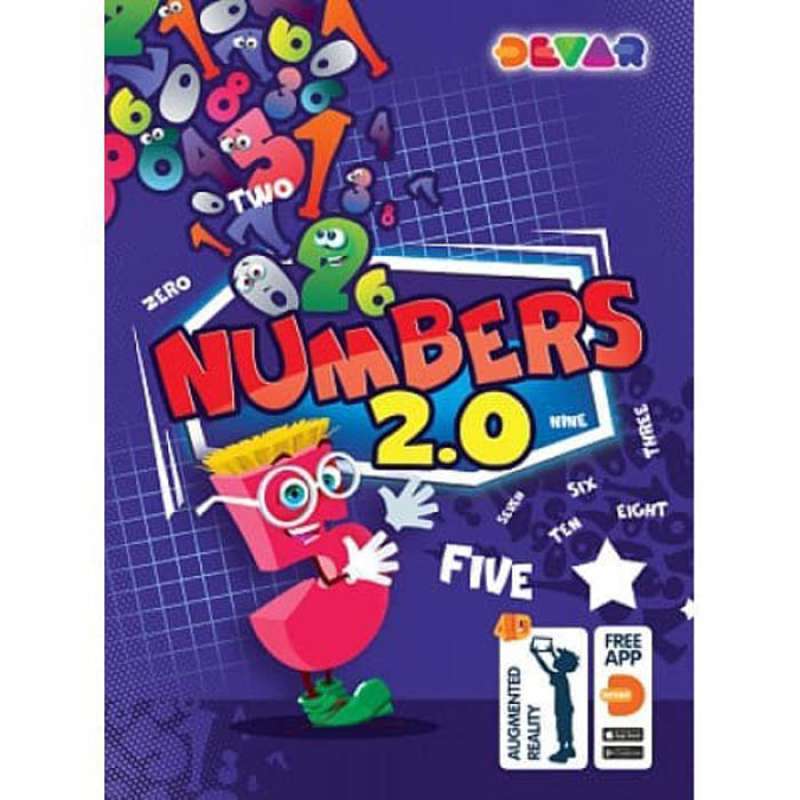 Promo Devar 4D Augmented Reality Book - Numbers Diskon 50% di Seller PT ...