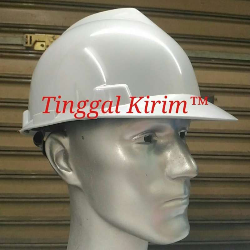 Jual Helm proyek safety warna abu2 abu abu. Grey safety helmet di ...