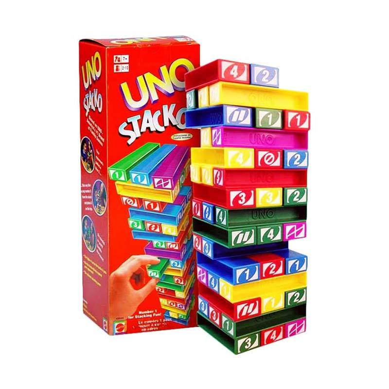 Jual UNO Stacko Mainan Anak Building Blocks - Balok Warna Warni ...