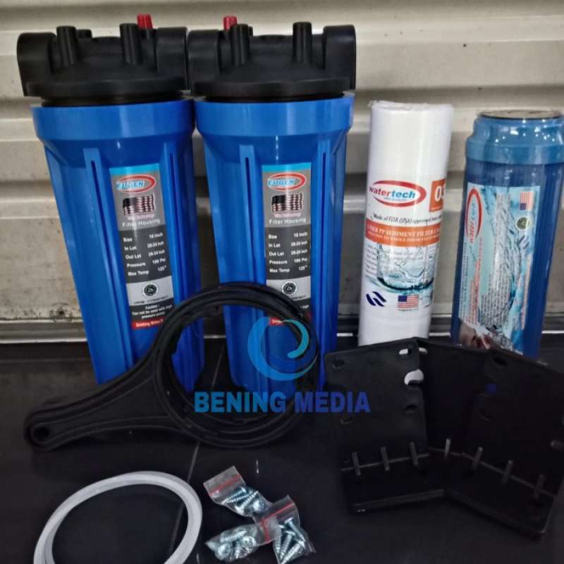 Promo Paket Filter Air / Filter Air Sumur / Pdam / Rumah Tangga /Air ...