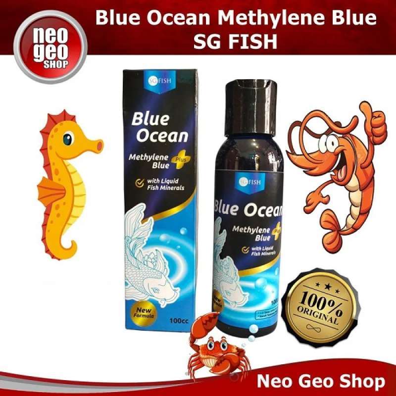Jual Sg Fish Blue Ocean Methylene Blue Obat Ikan 100ml Di Seller Neo ...