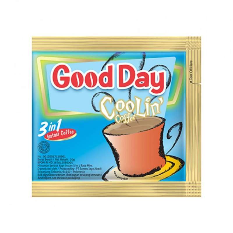 Jual GOOD DAY KOPI KAPAL API 1 RENCENG ISI 10 SACHET - COOLIN di Seller ...