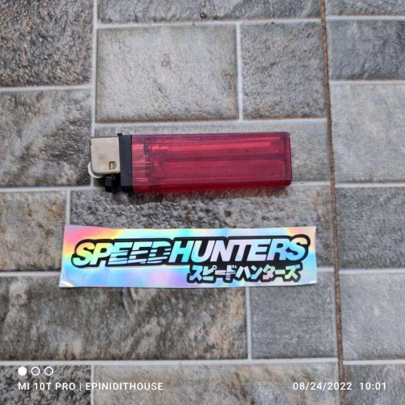 Jual Stiker Speed Hunter Kata Viral FYP Gaul Hologram Rainbow Motor ...