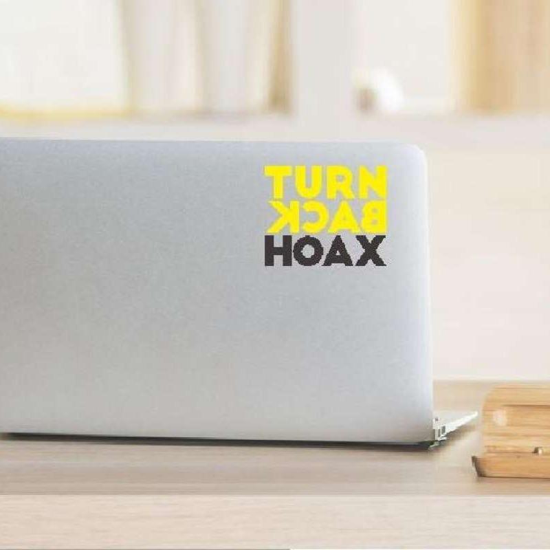 Jual Stiker Turn Back Hoax Laptop Helm HP Motor Mobil Cutting Skin ...