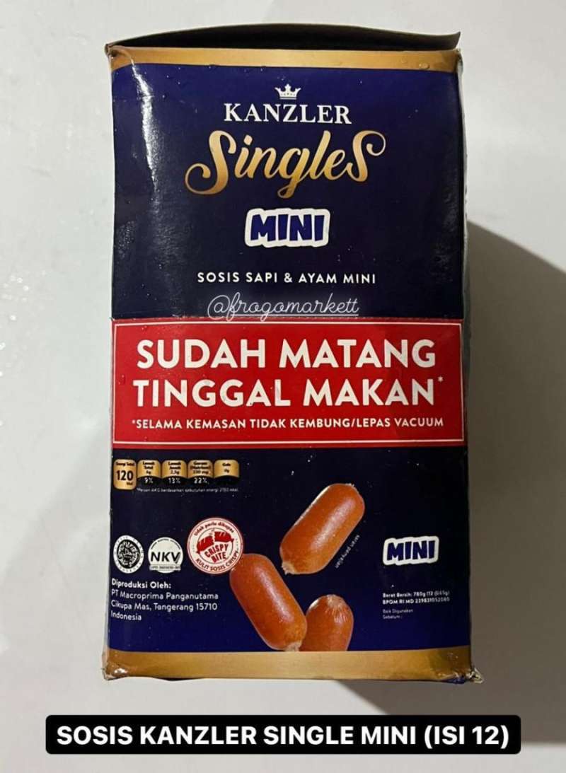 Jual Sosis Kanzler Singles April 2024 | Blibli