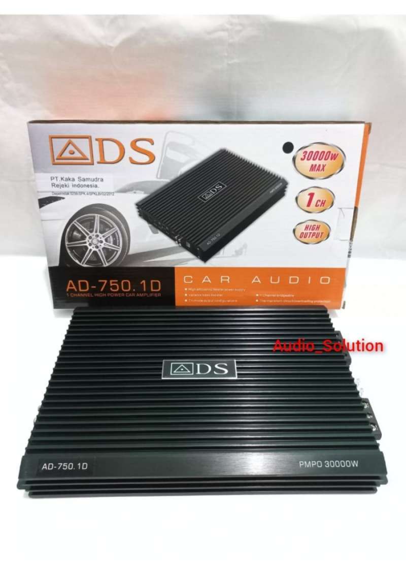 Promo Power monoblock ADS AD-750.1D Class D - Power Amplifier ADS 1CH ...