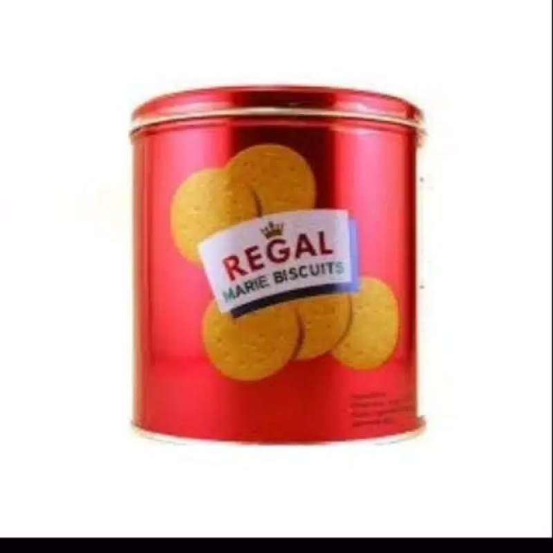 Jual Regal Marie Biscuit kaleng 550g Ready Stock di Seller ...