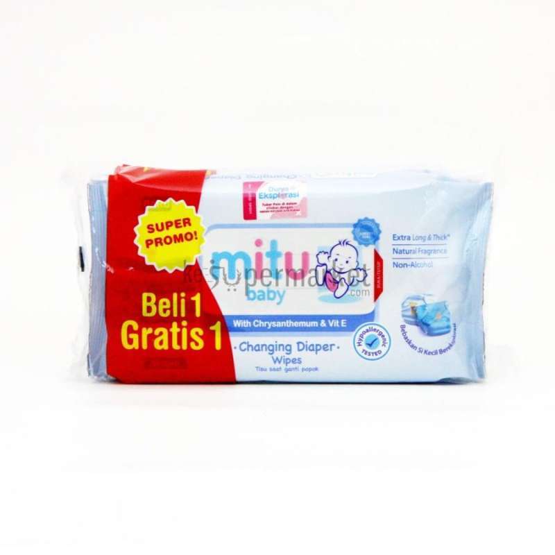 Jual Mitu Ganti Popok Blue 50'S di Seller Happy Fruit Jakarta - Meruya ...