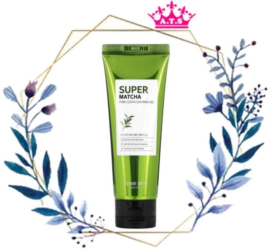 Jual SOME BY MI Super Matcha Pore Clean Cleansing Gel 100ml di Seller ...