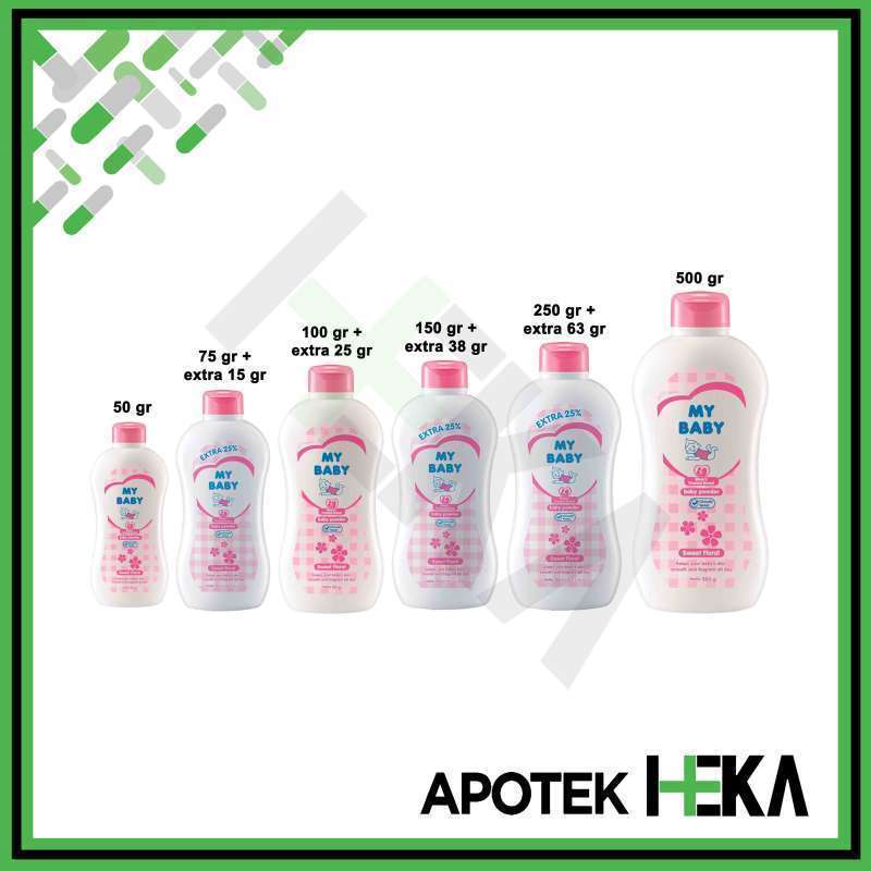 Promo My Baby Powder Sweet Floral - Bedak Bayi Bedak Anak Wangi Bunga ...