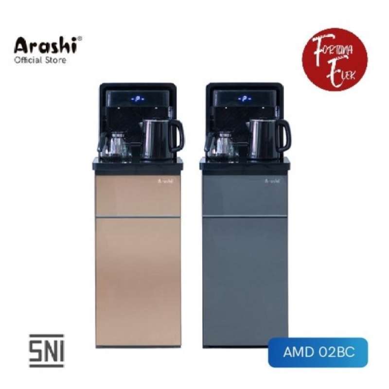 Jual ARASHI Water Dispenser Multifungsi AMD 02BC Hot & Cool / Panas & Dingin Air Galon Bawah ...