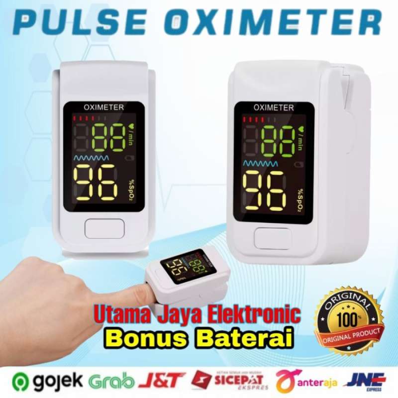 Jual Fingertip Pulse Oximeter Oximetry Sp02 Saturation Monitor Di ...