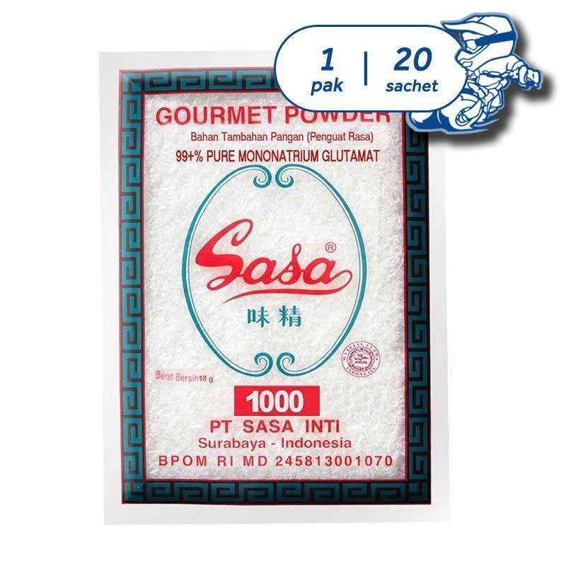Promo SASA R1000 Penyedap Rasa MSG [18gr/20pcs/1 Pack] Diskon 2% di ...