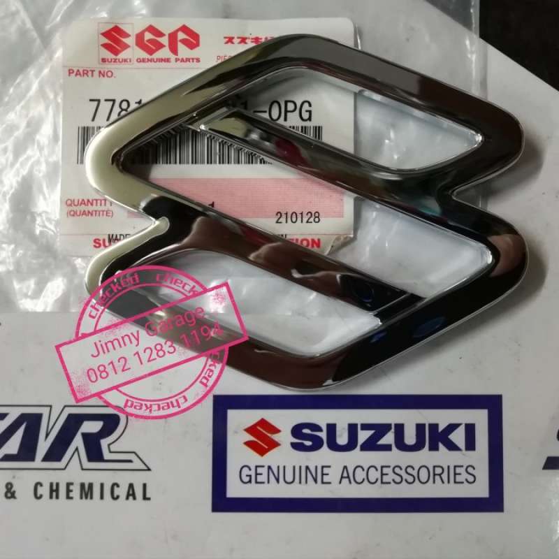 Jual Emblem Grille Logo S Original SGP Suzuki Jimny Caribian / Katana GX di Seller Gasta Depn ...