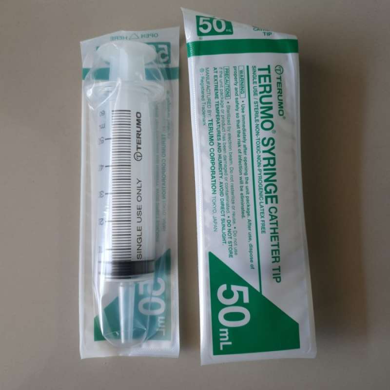 Jual Terumo Syringe 50cc Spuit 50ml Catheter Tip 50cc Terumo Terjamin Di Seller Snj Intan