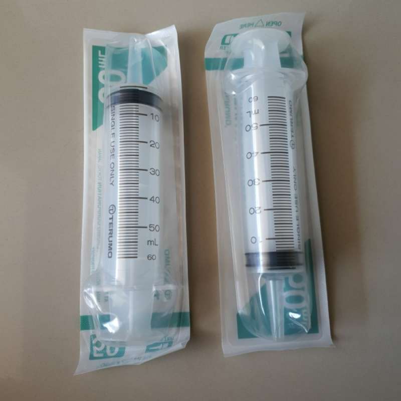 Jual Terumo Syringe 50cc / Spuit 50ml / Catheter Tip 50cc Terumo ...
