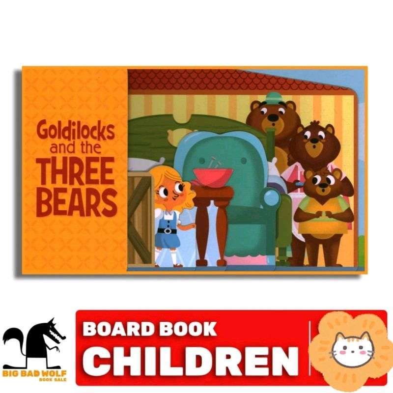 Jual BIG BAD WOLF BOOKS GOLDILOCKS AND THE THREE BEARS (LAYERED TABS ...