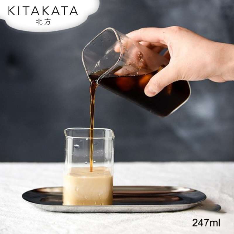 Jual PROMO KITAKATA Gelas Coffee Glass Cup / Gelas Nordic Kaca Cafe ...