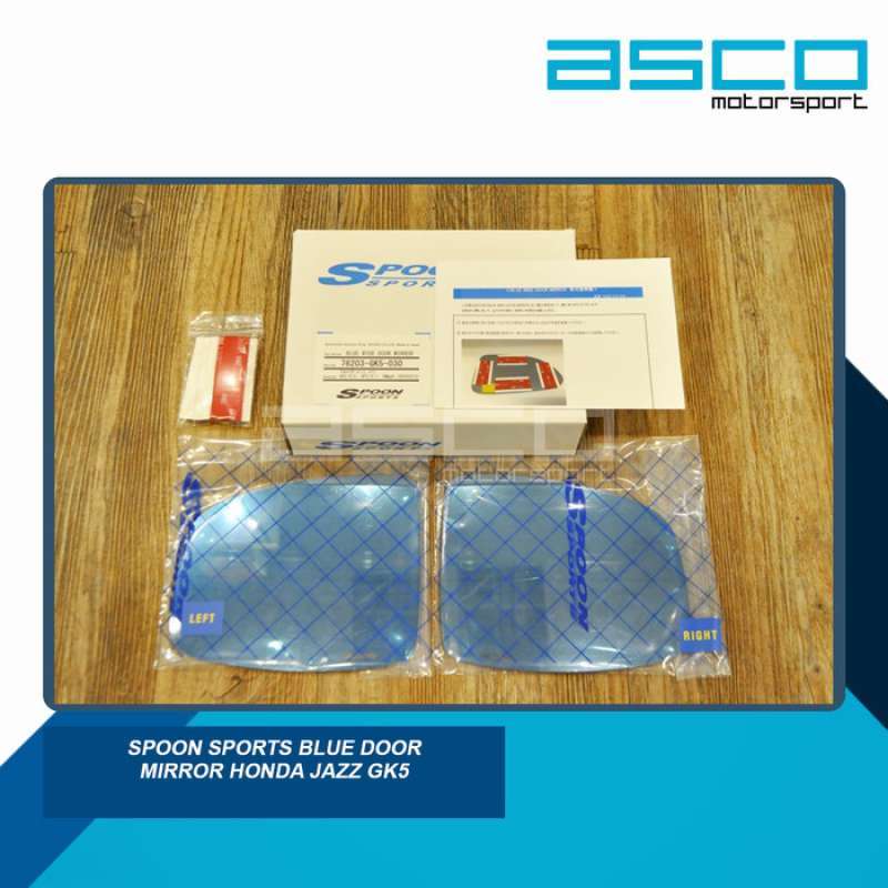 Jual Spoon Sports Blue Door Mirror Honda Jazz GK5 di Seller Gasta Depn ...