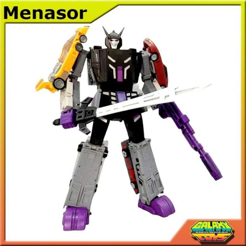 Jual Deformed Automan BW-001-002-003 - Transformers G1 Menasor Combiner ...