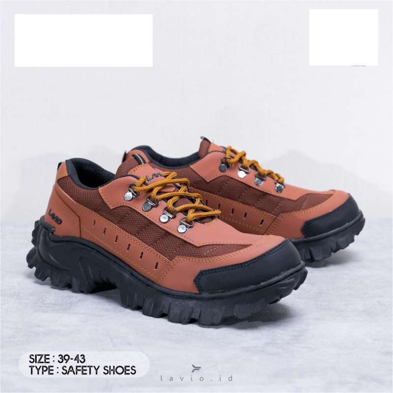 Promo Sepatu Septy Pria Semi Bots Safety Ujung Besi Original Sefty ...