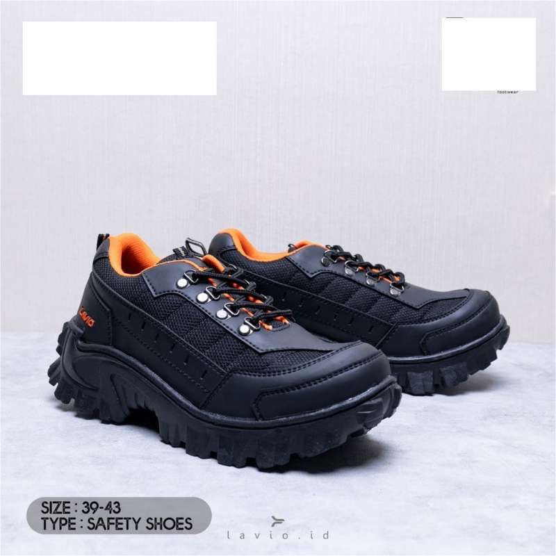 Jual Sepatu Septy Pria Semi Bots Safety Ujung Besi Original Sefty ...