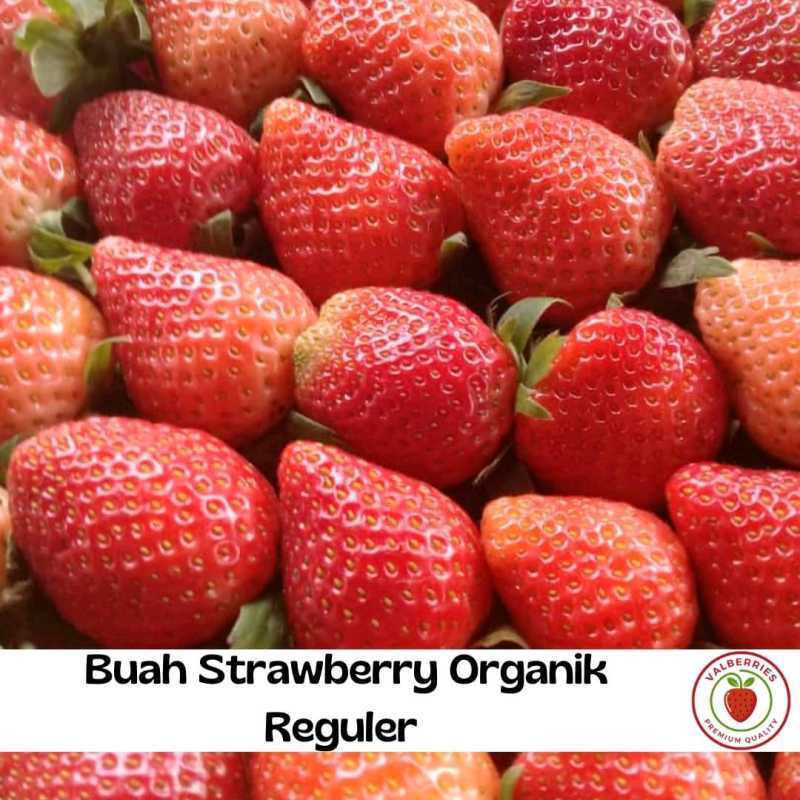 Jual Buah Strawberry Organik Fresh - Medium - 500gr Di Seller ...