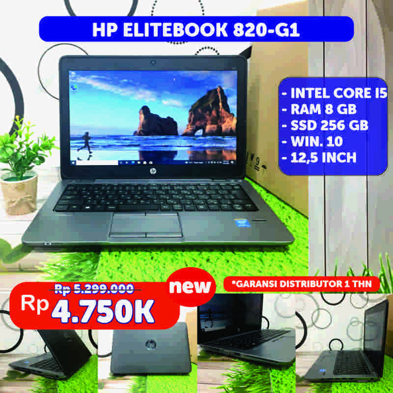 Jual Laptop Hp Elitebook G Core I Ram Gb Gb Ssd Baru Murah Garansi Tahun Free
