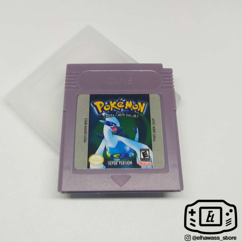 Promo Kaset Gameboy Color GBC DMG Pokemon Silver Version Cartridge ...