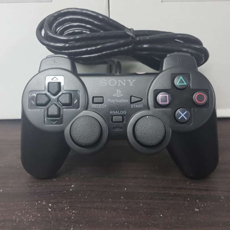 Jual STIK/stick ORI PABRIK PS2 ELITE Hitam di Seller MALAKA JAYA PART ...