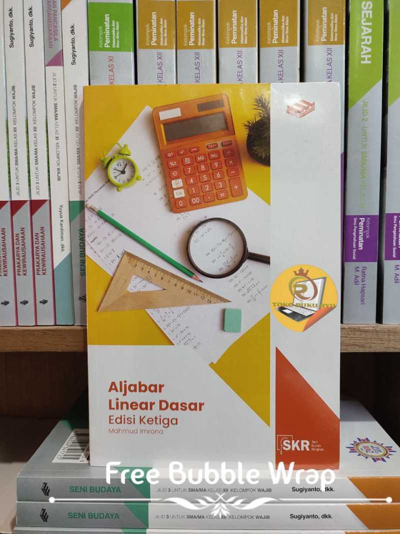 Promo Buku SKR : Aljabar Linear Dasar Edisi Ketiga Erlangga Diskon 25% di Seller Toko Buku RYU ...