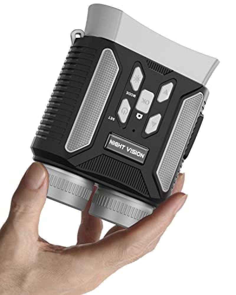 Promo Night Vision Goggles, Mini Night Vision Binoculars, 4K Military ...
