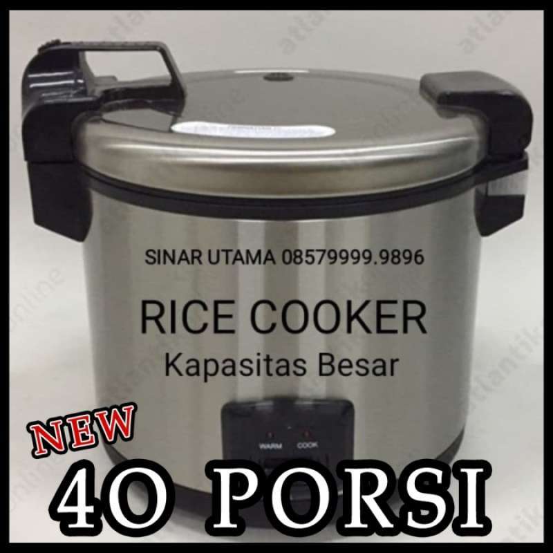 Jual RICE COOKER Kapasitas BESAR ( 40 PORSI ) Rumah Makan Hotel Masak ...