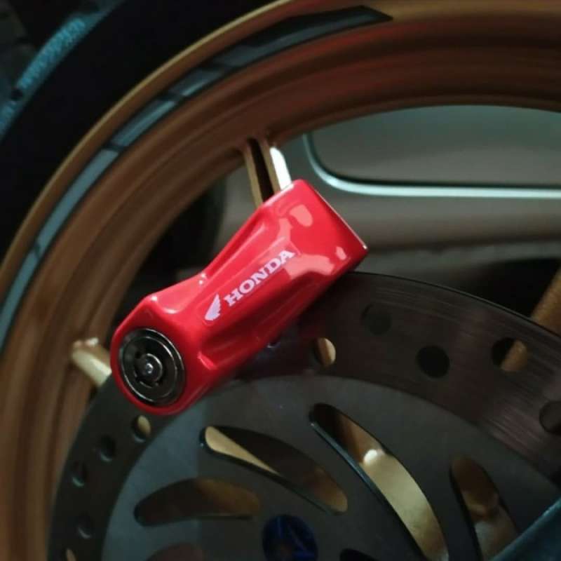 Promo Gembok cakram motor original Honda Vario Pcx Adv Beat Scoopy ...